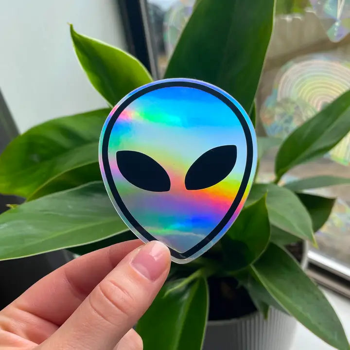 90's Alien Sticker – Get Your Bearings Skate Shop